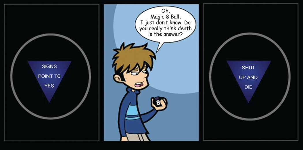Magic Hate Ball - Penny Arcade