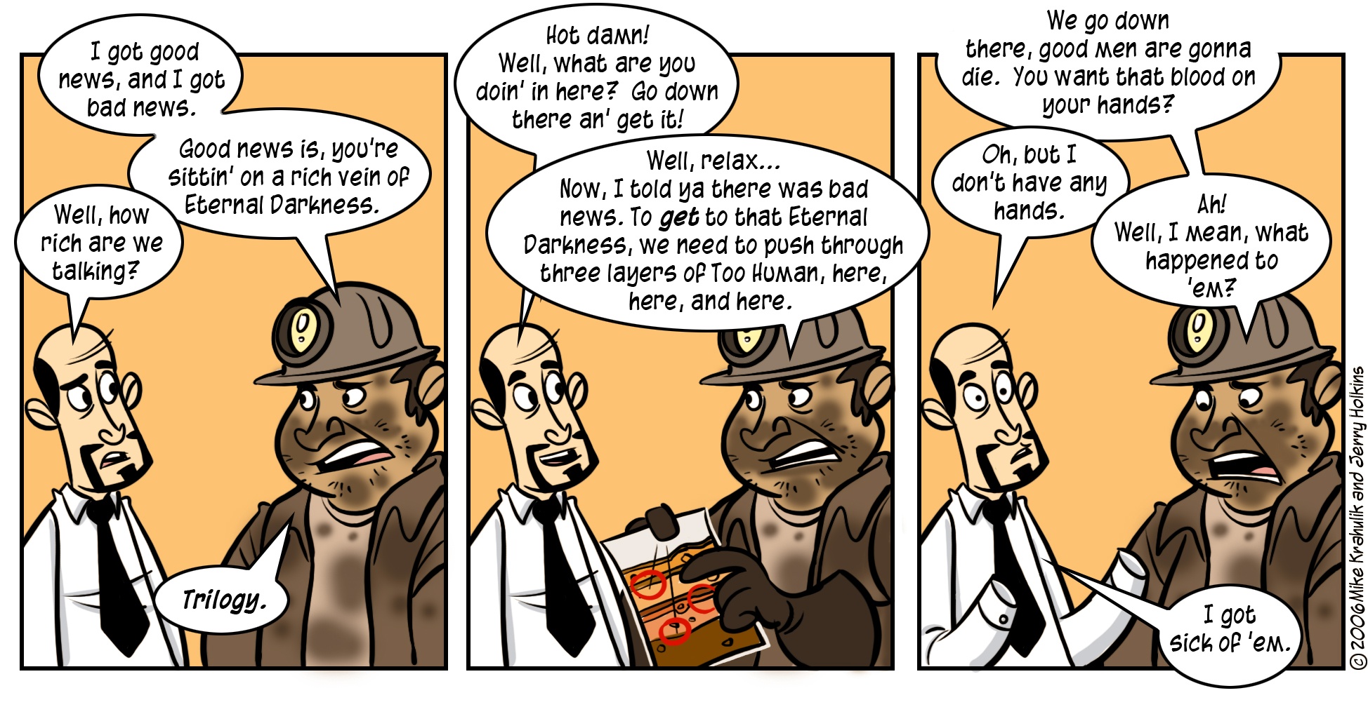 Dark Portents From The Wizard's Orb - Penny Arcade
