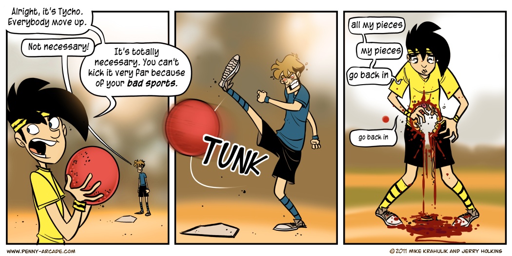 Kickball, Sport Of Kings - Penny Arcade