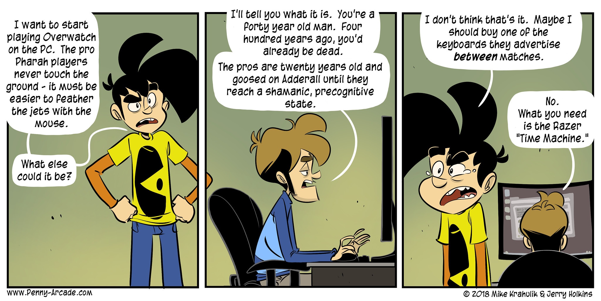 Word of the Day: "Outside" - Penny Arcade