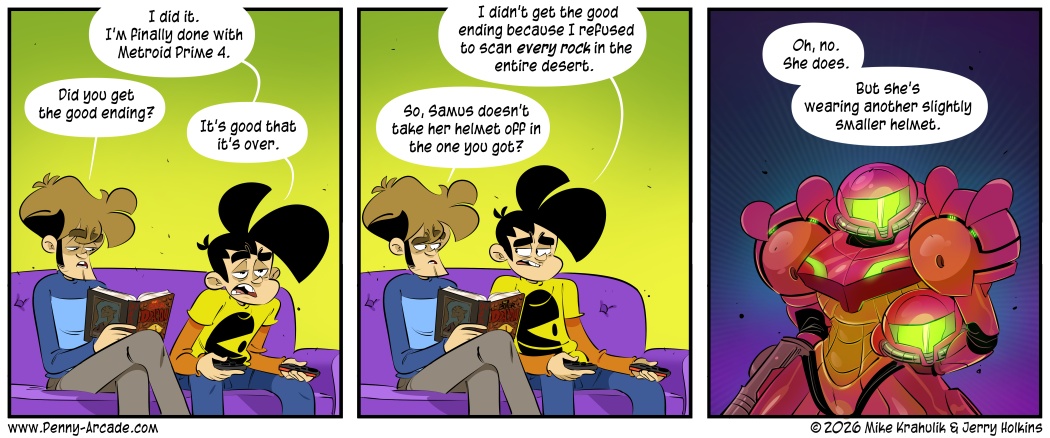 Through A Scanner Darkly - Penny Arcade