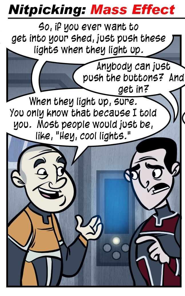 Nitpicking: Mass Effect, Part One - Penny Arcade