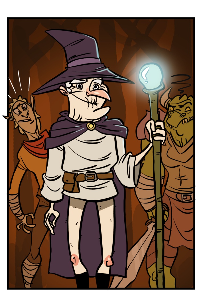 Mazeltov, Human Wizard - Penny Arcade