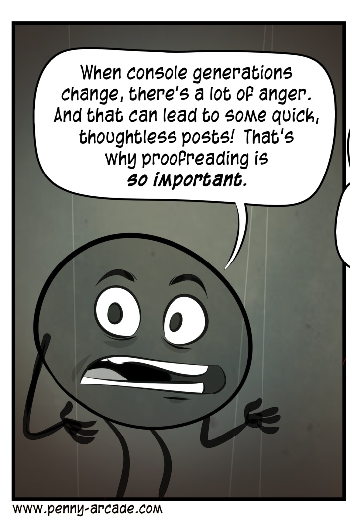 Capitalization - Penny Arcade