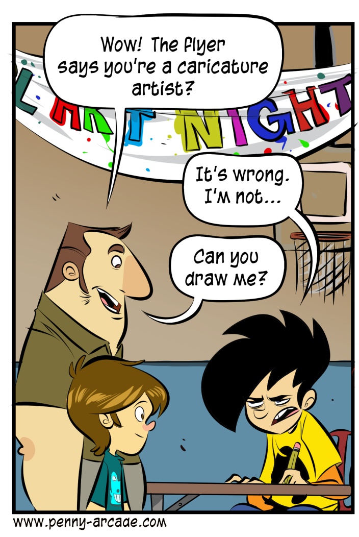 Portrait Of The Artist - Penny Arcade