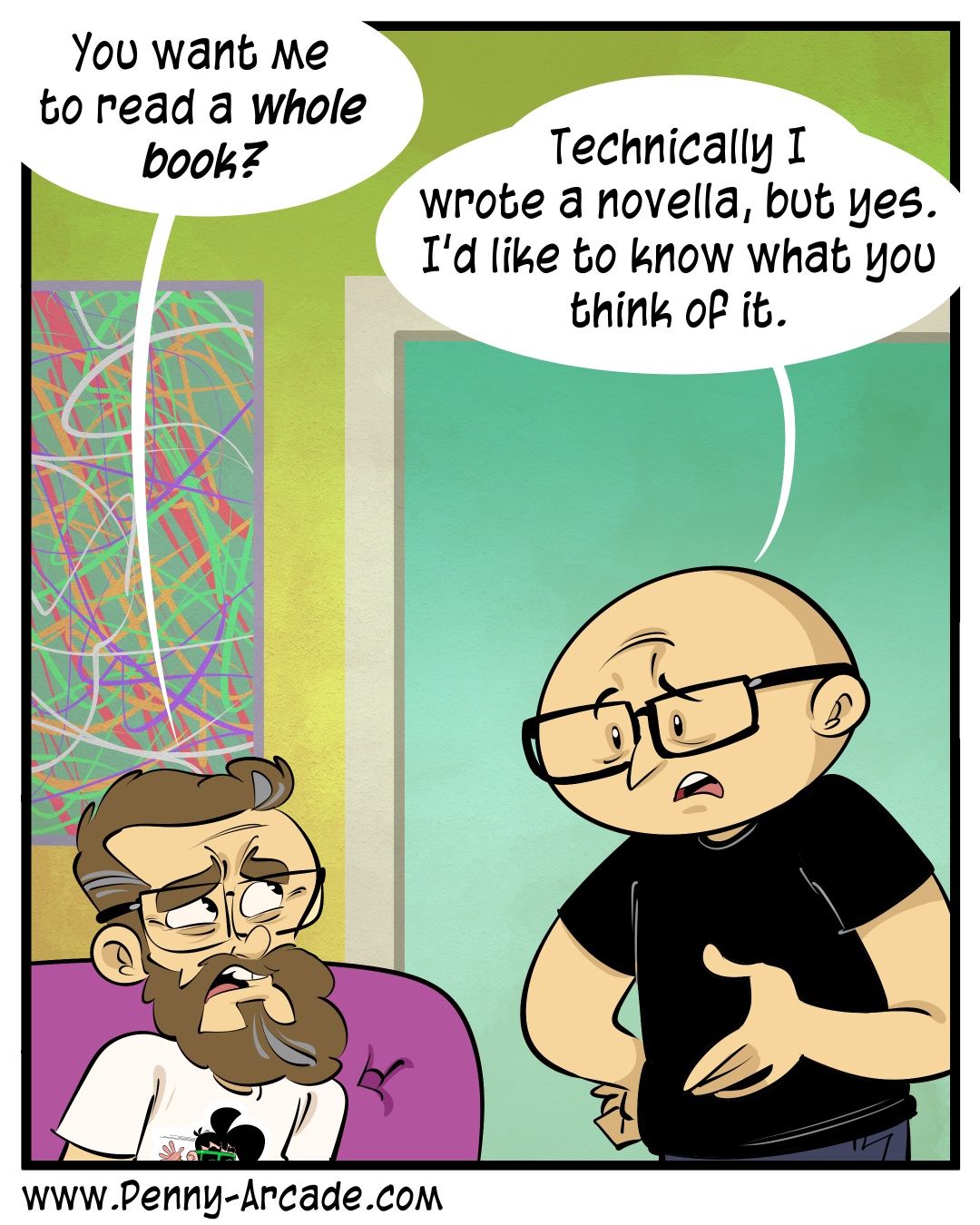 Sensitivity Writer - Penny Arcade
