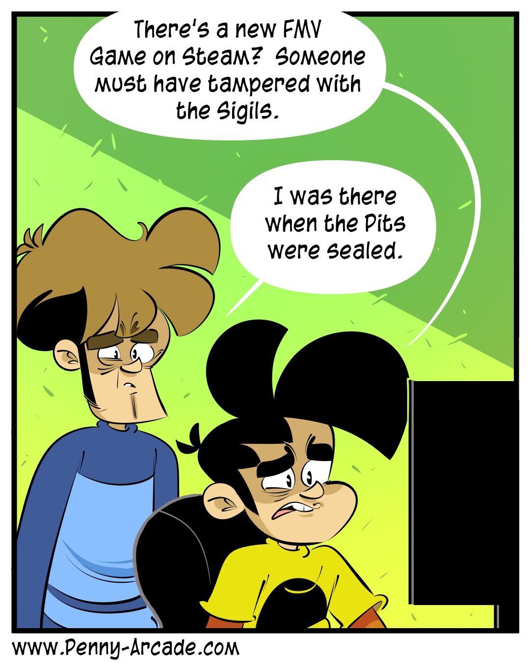 The Glyphs Of Dover - Penny Arcade