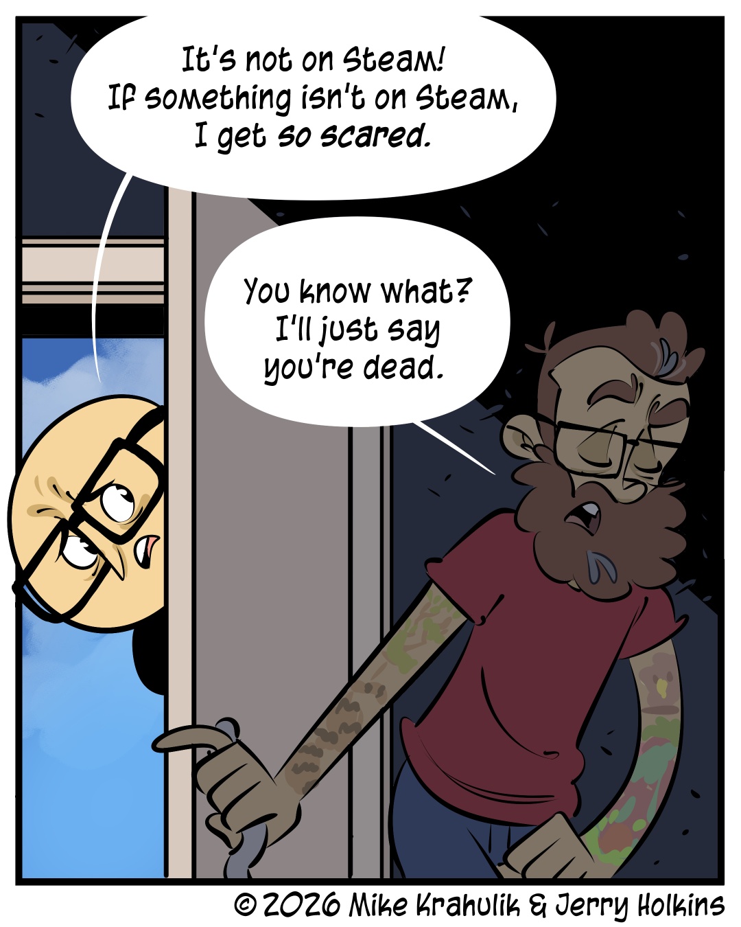 Glory To Giod in The Hyest - Penny Arcade