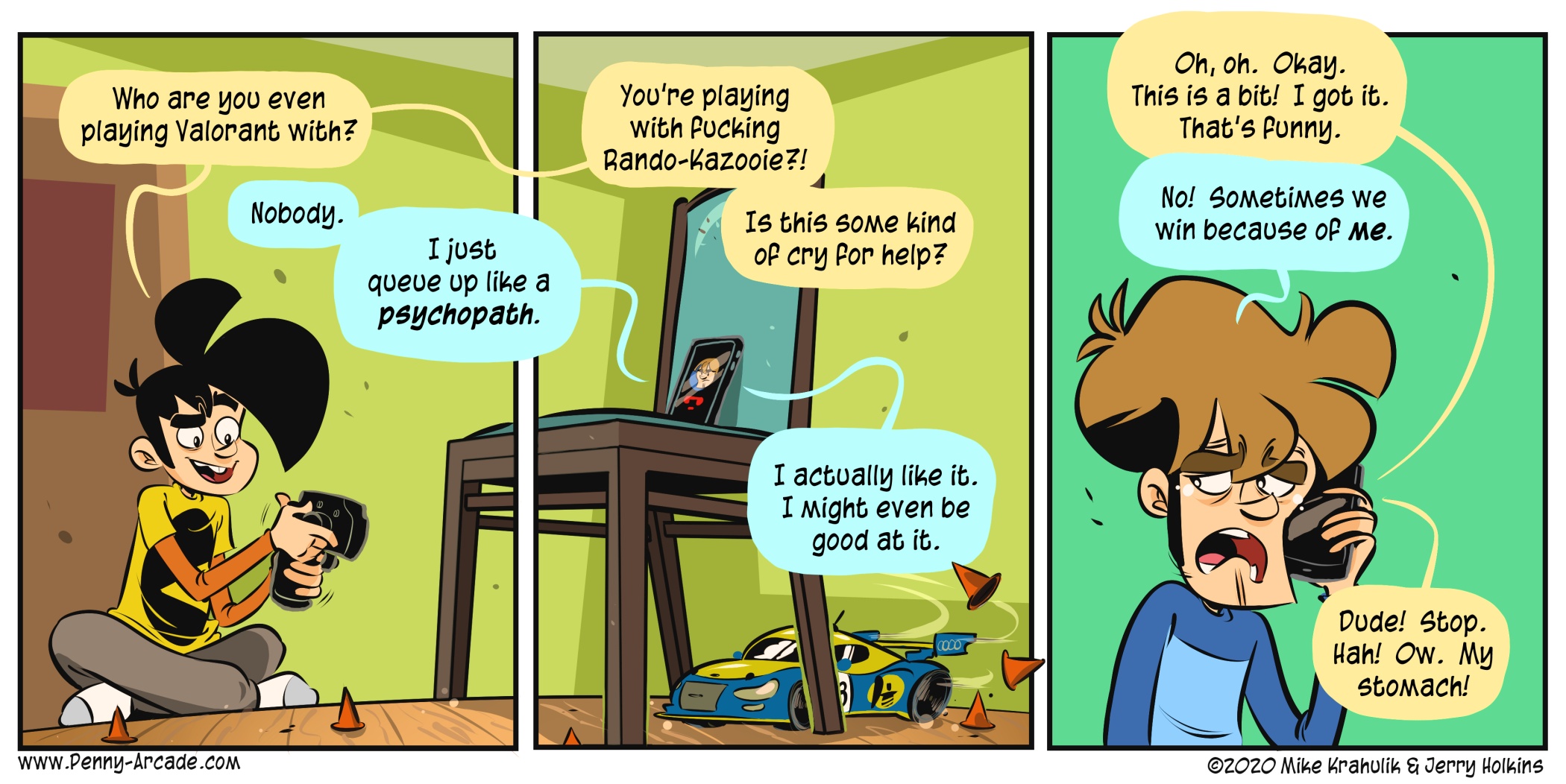 Penny Arcade - Comic - Competesque