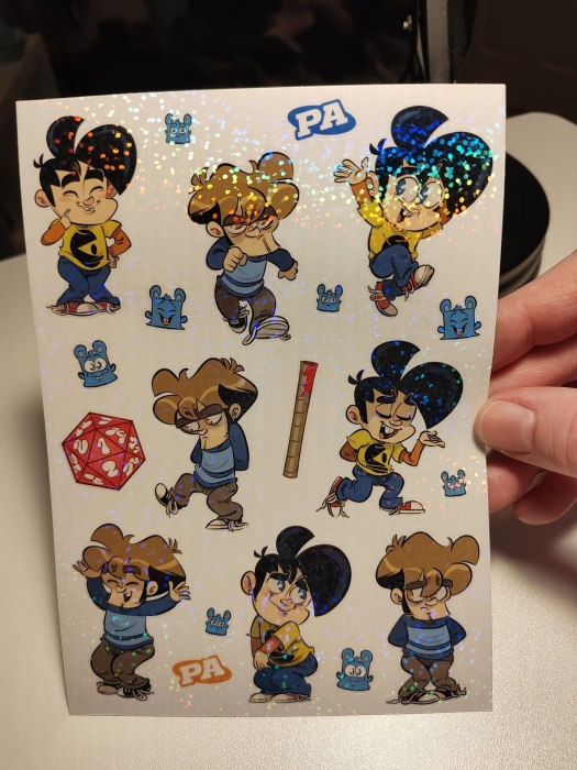 Sticker Madness - Penny Arcade