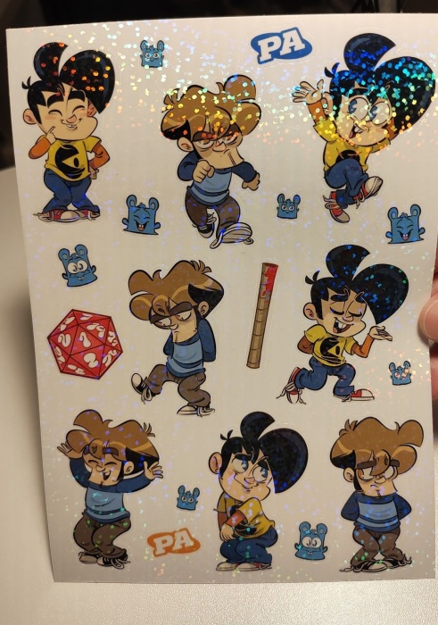 Gabe's Sticker Shoppe arrives this week! - Penny Arcade